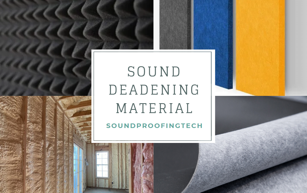 Best Basic Option for Sound Deadening Material - Soundproof Tech